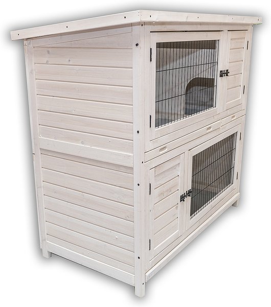 ZYLINA Modern 2 Story Rabbit High Rise - Chewy.com