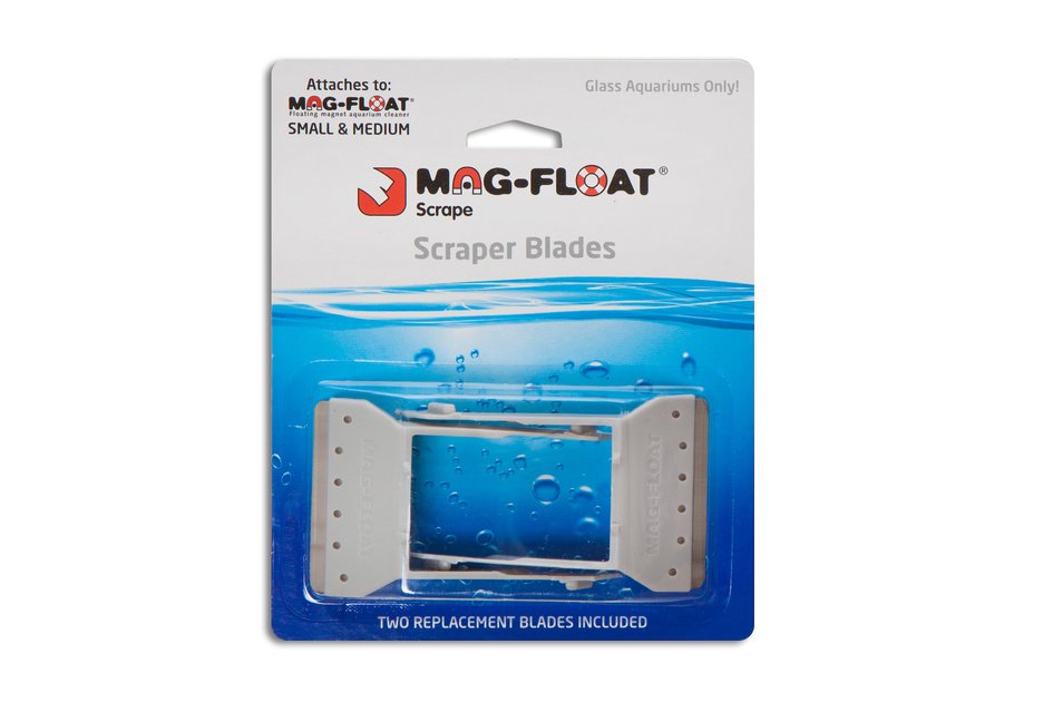 MAG-FLOAT Scraper Blades Aquarium Cleaner, Small/Medium - Chewy.com