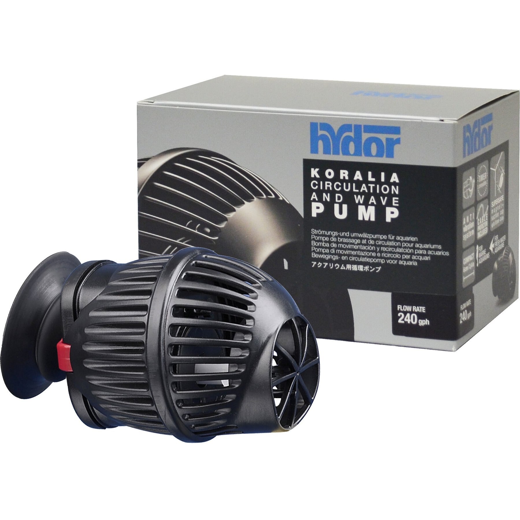 HYDOR Koralia Nano Aquarium Circulation Pump, 240 GPH - Chewy.com
