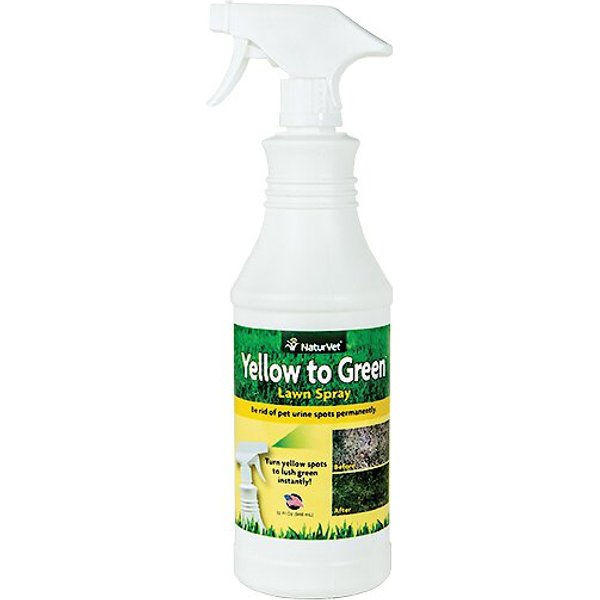NATURVET Yellow to Green Lawn Spray, 32-fl oz bottle - Chewy.com