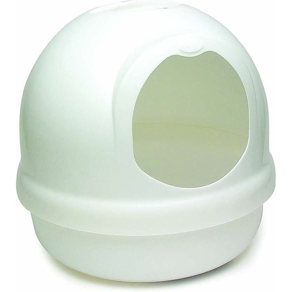 BOODA Dome Cleanstep Litter Box, Nickel - Chewy.com