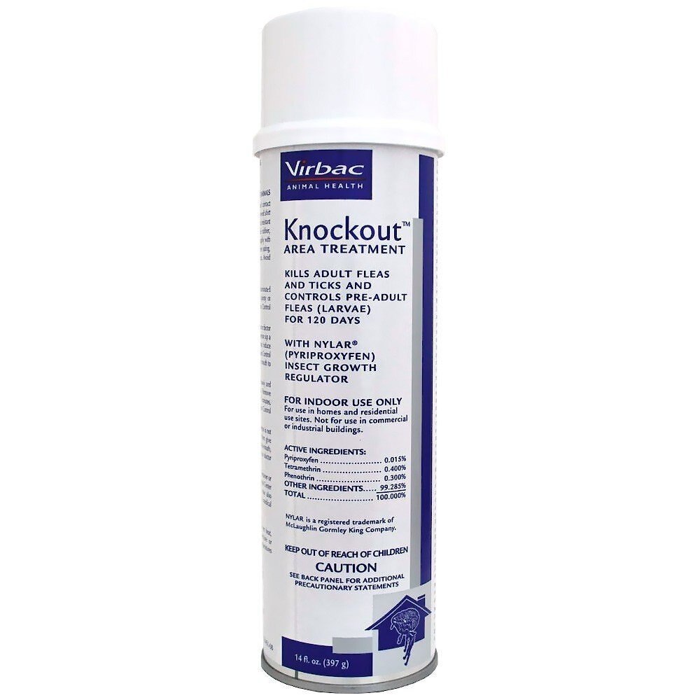 Questions and Answers about VIRBAC Knockout Area Treatment Spray