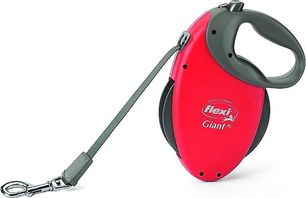Discontinued FLEXI Giant Retractable Belt Dog Leash Red X Large Original Chewy