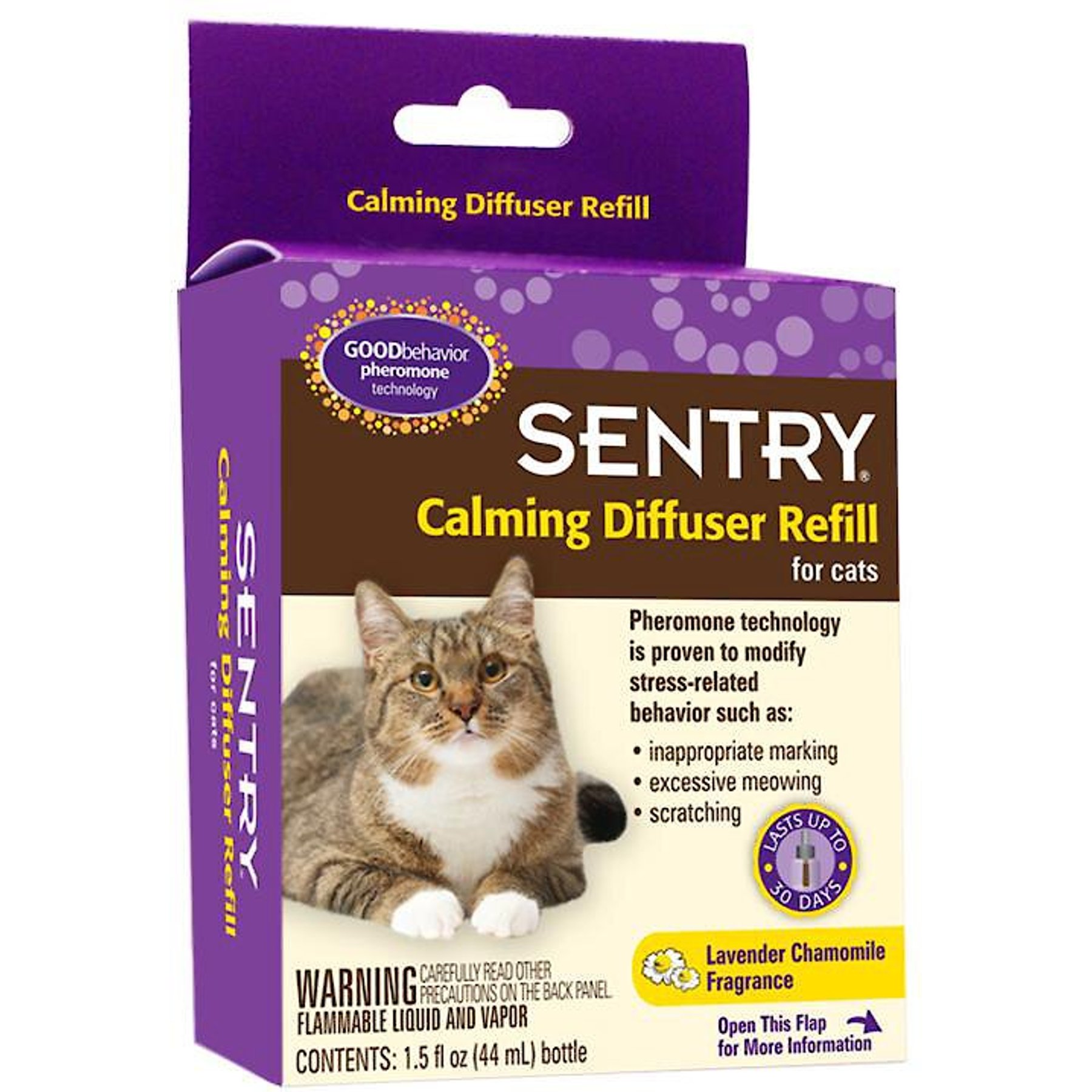 SENTRY Calming Diffuser Refill for Cats, 1.5-oz bottle - Chewy.com