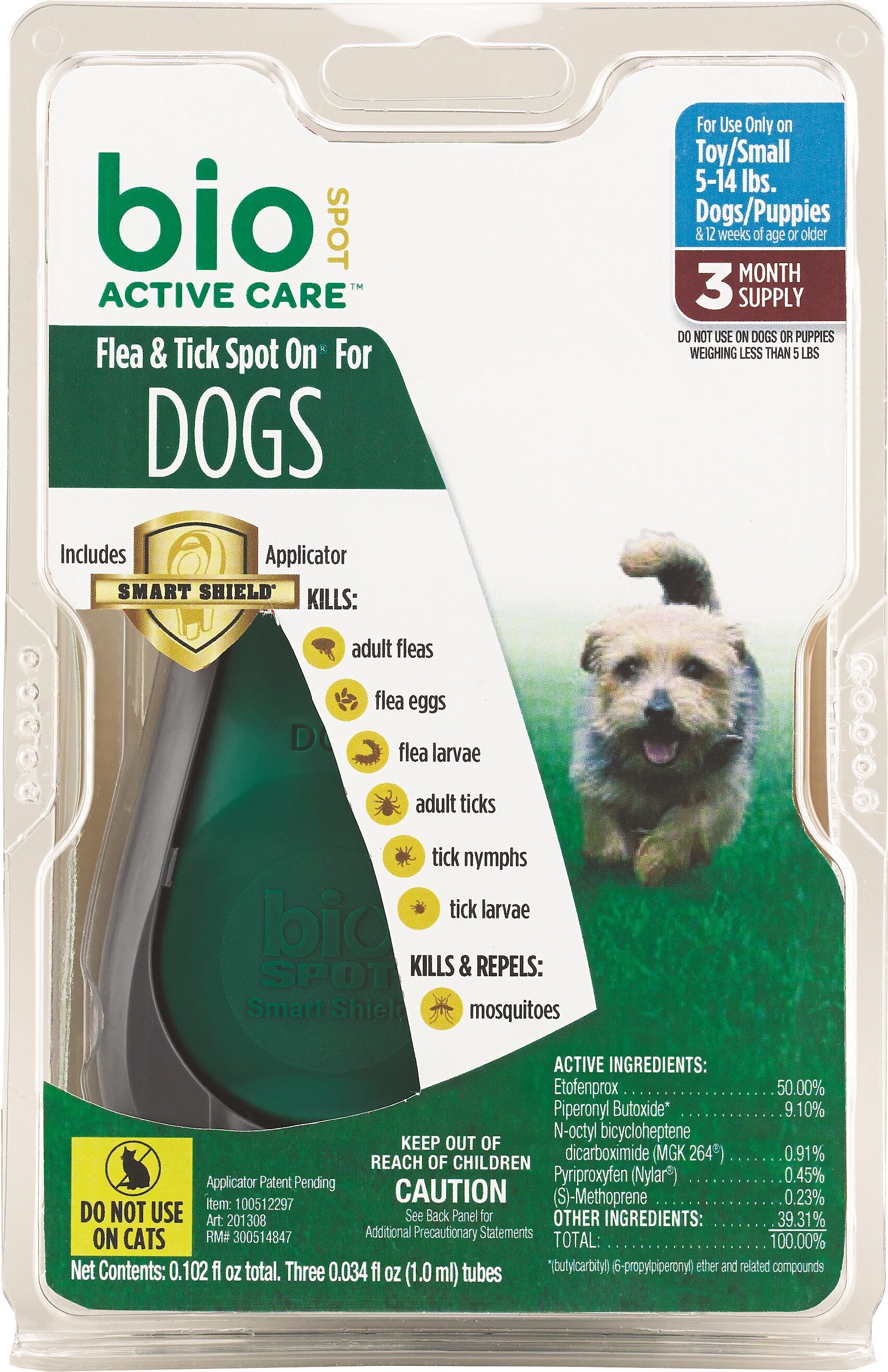 Questions and Answers about BIO SPOT Active Care Flea & Tick Spot On ...