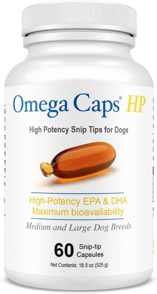 OMEGA-CAPS HP Snip Tips for Medium & Large Dogs, 60 count - Chewy.com
