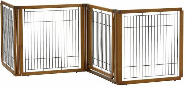 RICHELL 4-Panel Convertible Elite Gate for Dogs & Cats, H4, 35.8-in ...