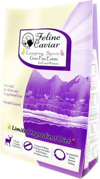 FELINE CAVIAR Limited Ingredient Diet Leaping Spirit Entrée Grain-Free ...