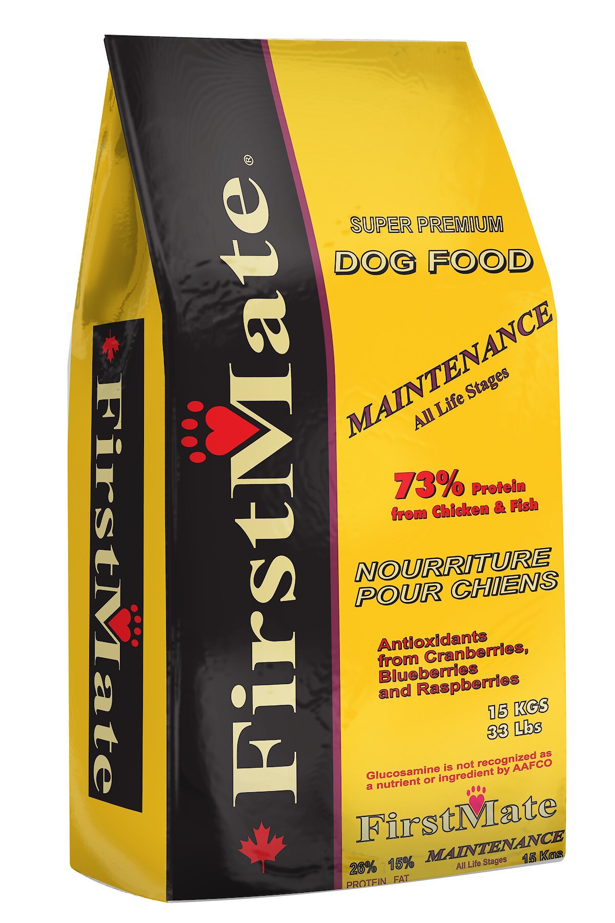 Questions and Answers about FIRSTMATE Maintenance Dry Dog Food