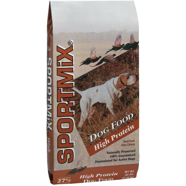 SPORTMIX High Protein Adult Dry Dog Food, 50-lb bag - Chewy.com