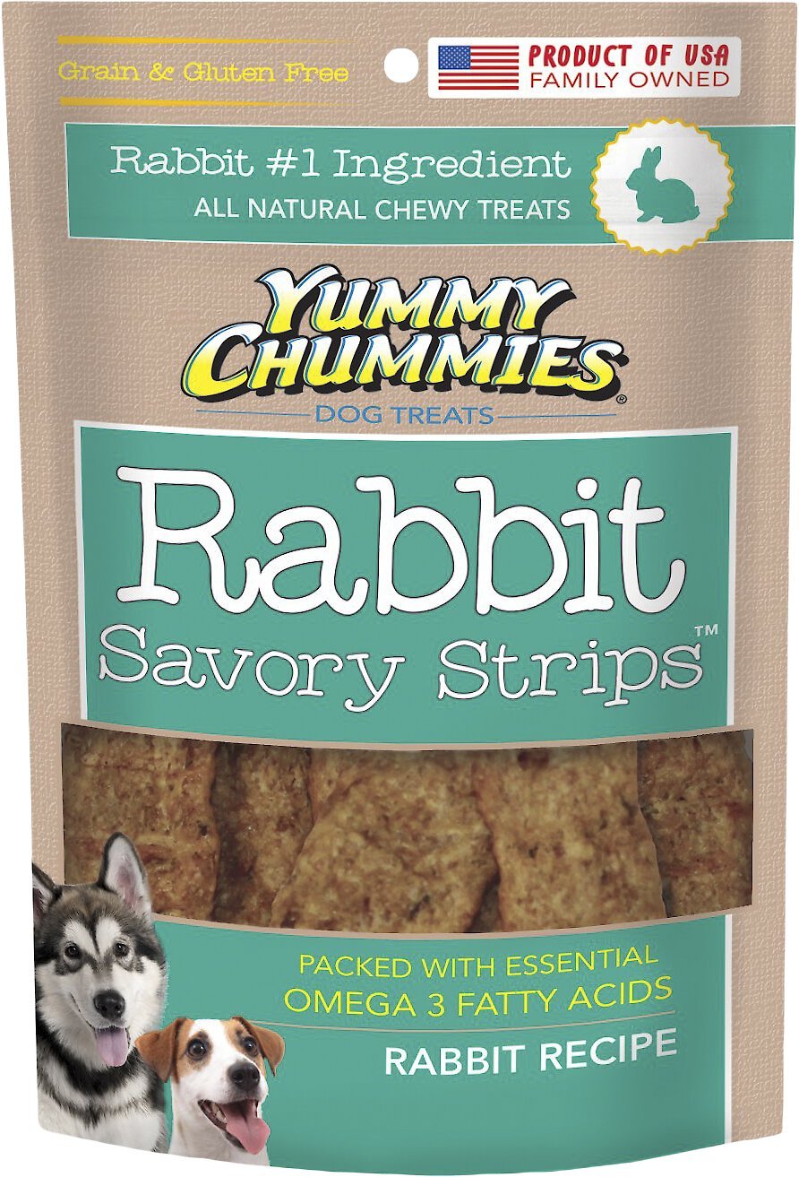 Questions and Answers about YUMMY CHUMMIES Savory Strips Rabbit Recipe ...
