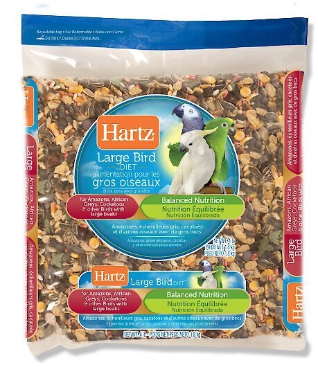Questions and Answers about HARTZ Bird Diet for Amazons, African Greys ...