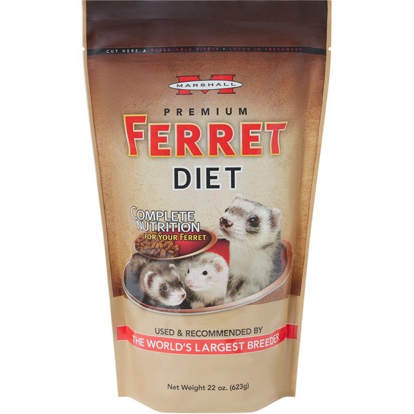 MARSHALL Premium Ferret Food, 22-oz bag - Chewy.com