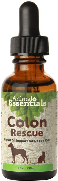 ANIMAL ESSENTIALS Colon Rescue Herbal GI Support Dog & Cat Supplement ...