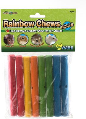 Temporarily Unavailable - WARE Rainbow Chews Small Animal Chew Toy, 8 ...