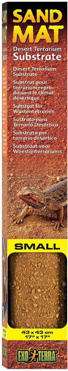 EXO TERRA Sand Mat Desert Terrarium Reptile Substrate, 17-in - Chewy.com