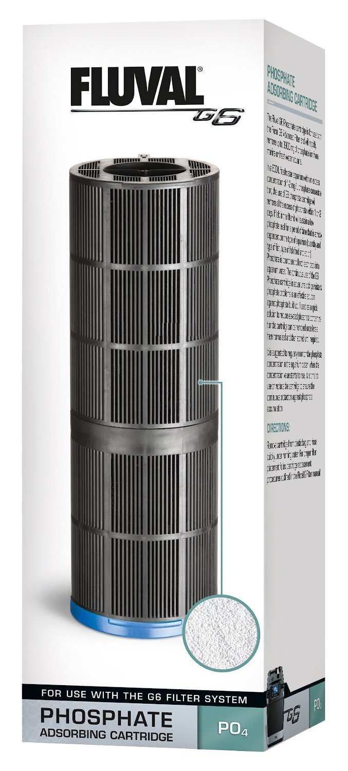 Questions and Answers about FLUVAL G6 Phosphate Adsorbing Filter Cartridge