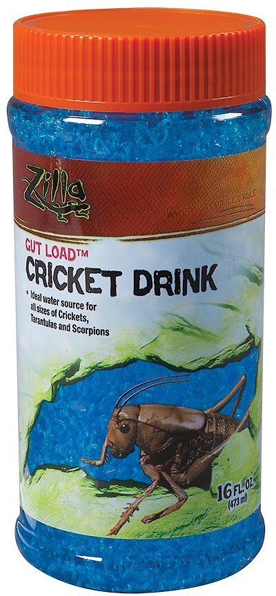 ZILLA Gut Load Cricket Drink Supplement, 16-oz bottle - Chewy.com
