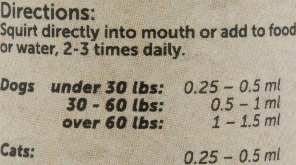 ANIMAL ESSENTIALS Tinkle Tonic Herbal Dog & Cat Supplement, 1-fl oz ...