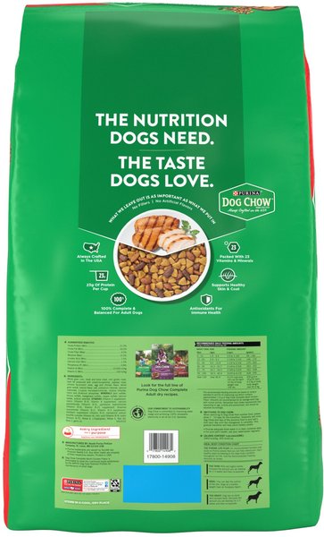 New Version Available - DOG CHOW Complete Adult with Real Chicken Dry ...