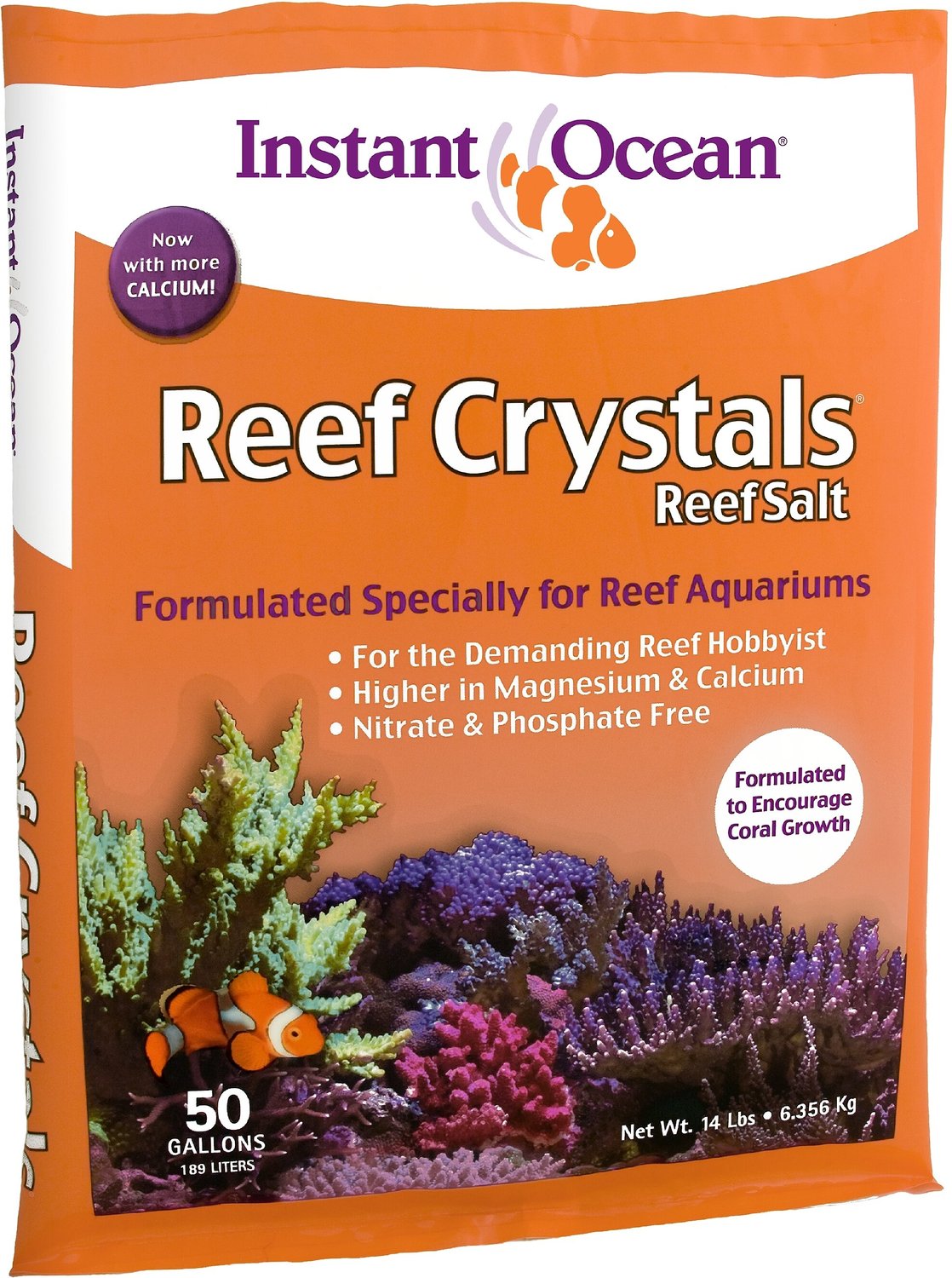 INSTANT OCEAN Reef Salt for Aquariums, 50-gal - Chewy.com
