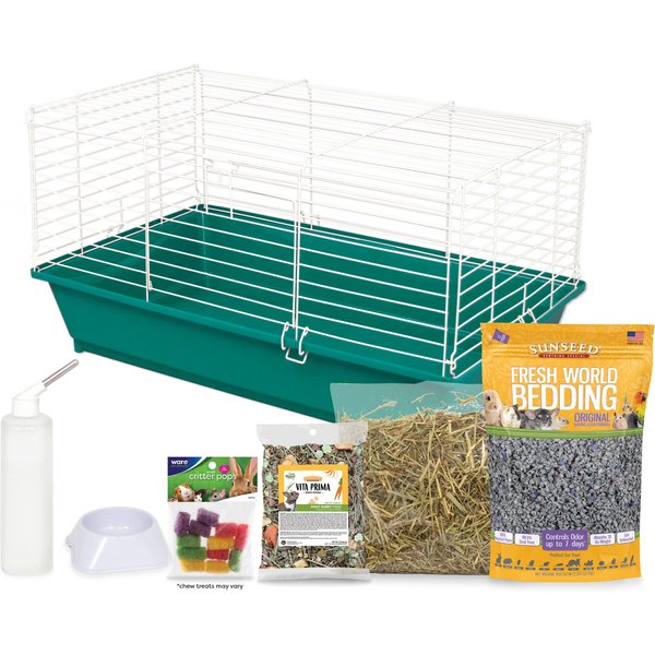 WARE Home Sweet Home Sunseed Rabbit Starter Kit, Color Varies - Chewy.com