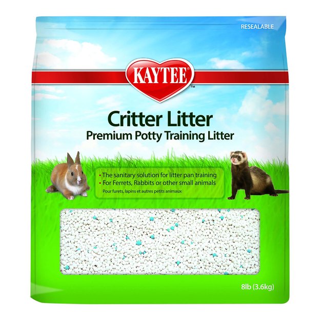 KAYTEE Critter Litter Premium Potty Training Small Animal Litter, 8-lb ...