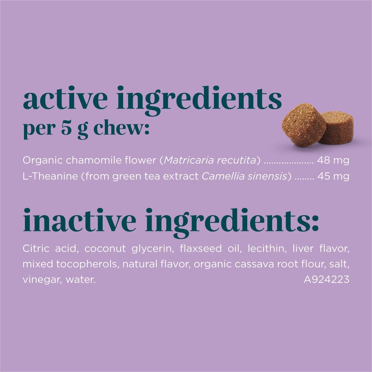 EVERROOT By Purina Calming Soft Chews Supplement for Dogs, 10.6-oz ...