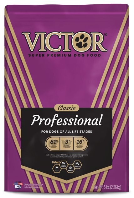VICTOR Classic Professional Formula Dry Dog Food, 5-lb bag - Chewy.com