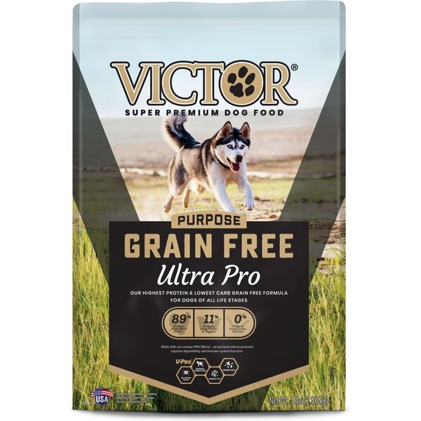 VICTOR Purpose Ultra Pro Grain-Free Dry Dog Food, 5-lb bag - Chewy.com