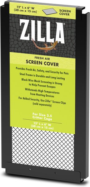 ZILLA Fresh Air Screen Cover for Terrariums, 12-in - Chewy.com