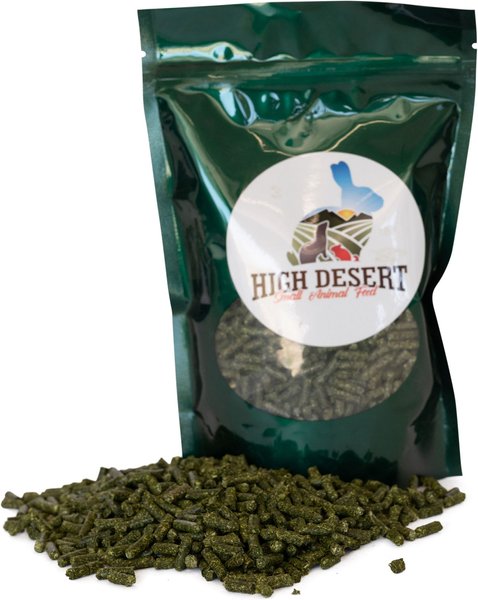 HIGH DESERT SMALL ANIMAL FEED Alfalfa Pellets Small Animal Food, 15-oz ...