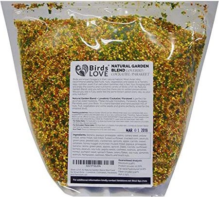 BIRDS LOVE Natural Garden Blend Small Bird Food, 4-lb bag - Chewy.com