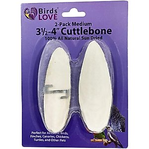 BIRDS LOVE Cuttlebone Calcium Block Supplement for Birds, Tortoise ...