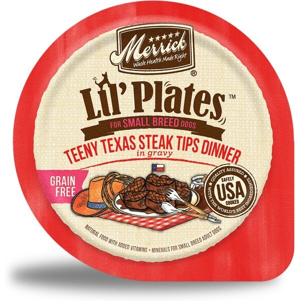 MERRICK Lil' Plates Grain-Free Small Breed Wet Dog Food Dainty Duck ...