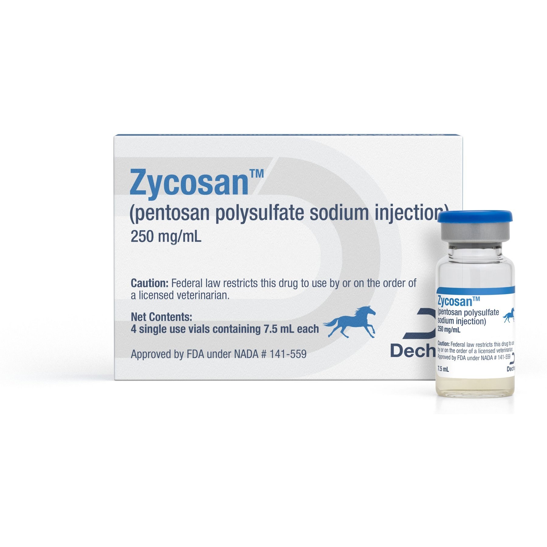 ZYCOSAN (pentosan polysulfate sodium) Injection for Horses, 250-mg/mL ...
