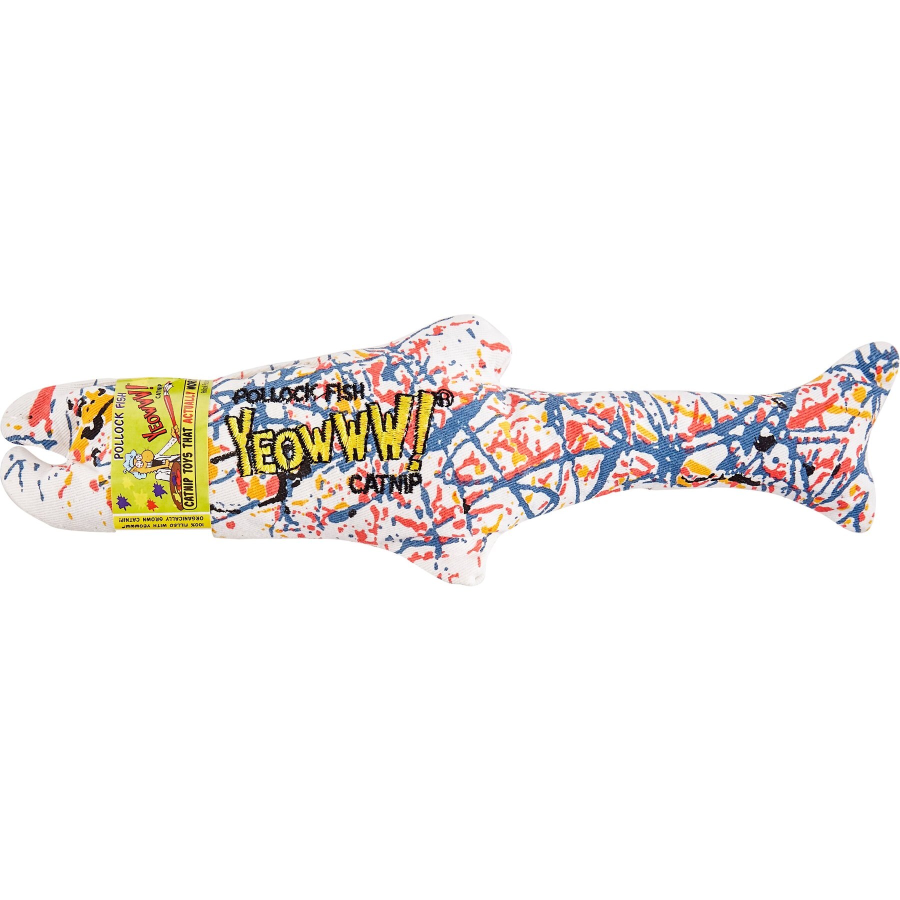 YEOWWW! Catnip Pollock Fish Cat Toy - Chewy.com YEOWWW! Catnip Pollock Fish Cat Toy - Chewy.com