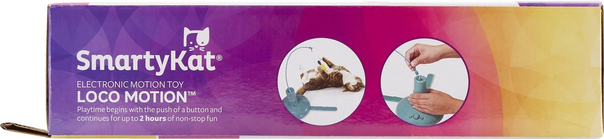 SMARTYKAT Loco Motion Electronic Cat Toy - Chewy.com