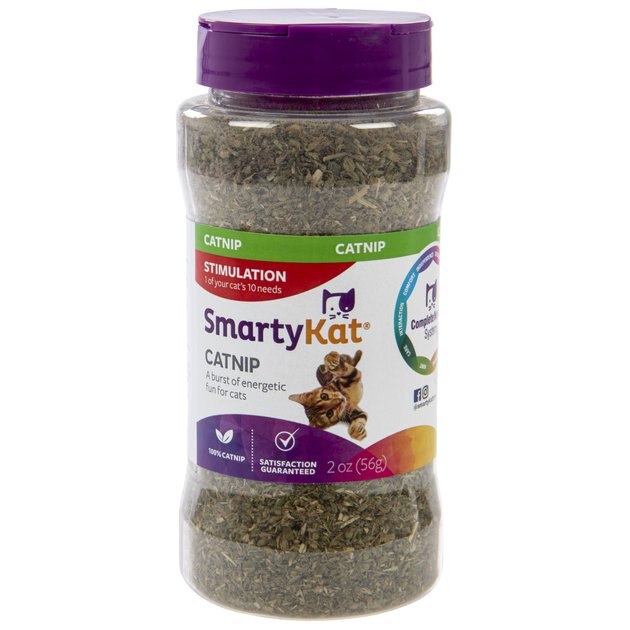 SMARTYKAT Catnip, 2-oz jar - Chewy.com