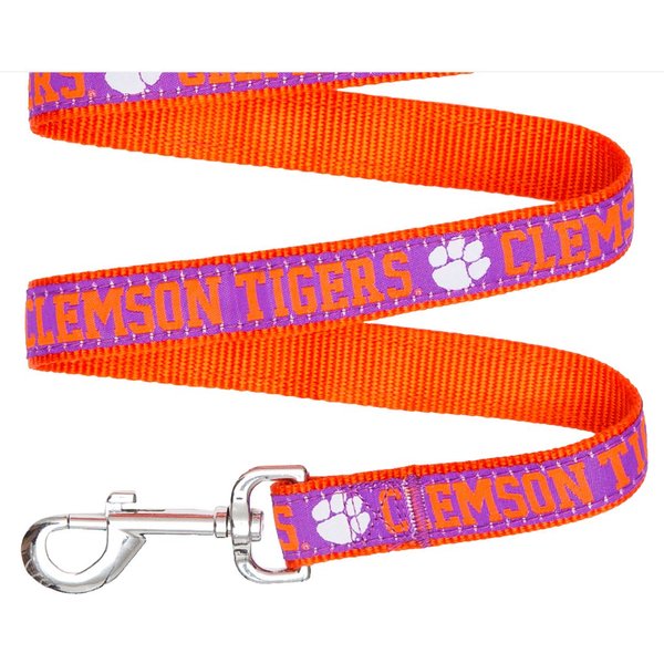 QUICK-TAG NCAA Bone Personalized Dog ID Tag, Large, Clemson Tigers ...