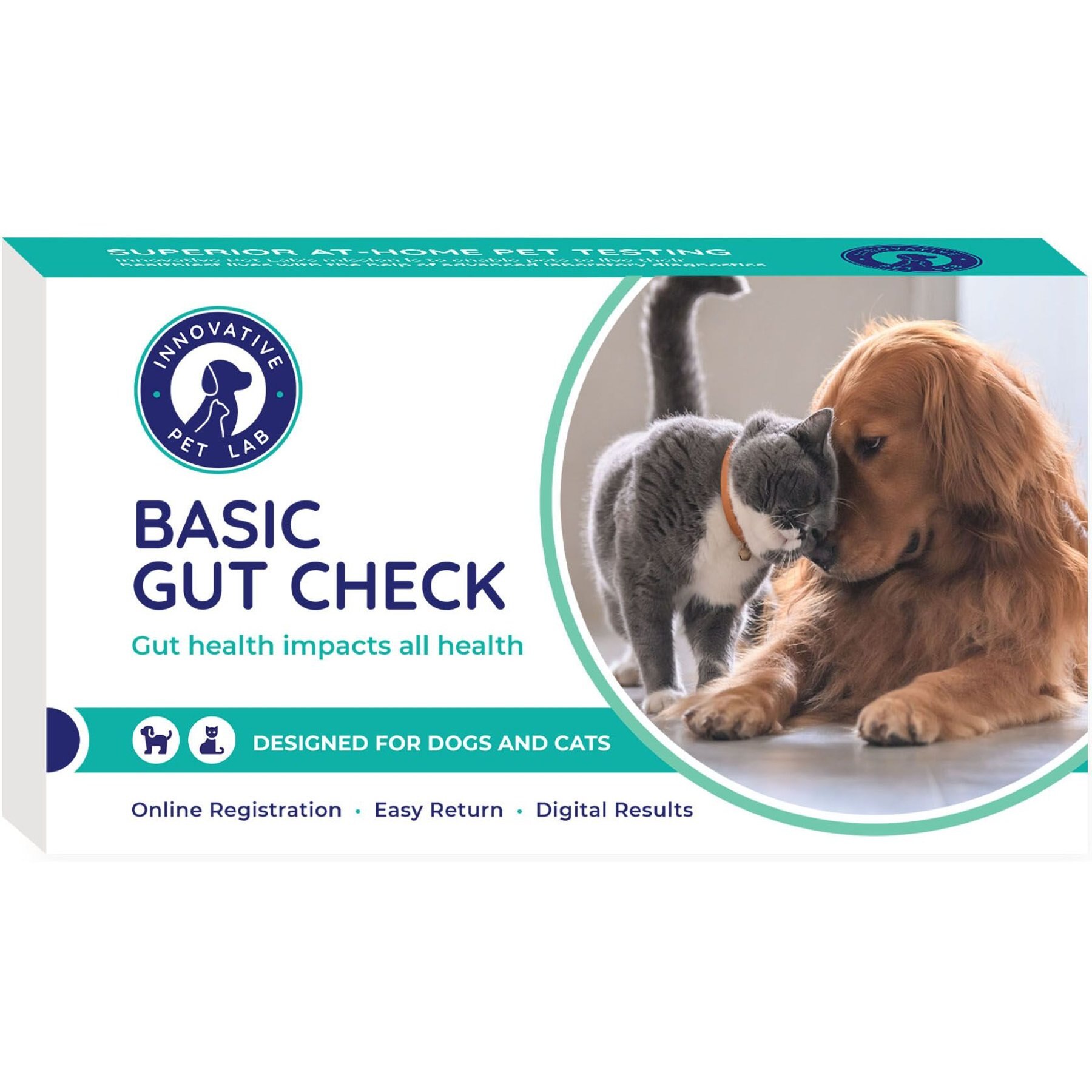 INNOVATIVE PET LAB Basic Dog & Cat Gut Check Kit - Chewy.com
