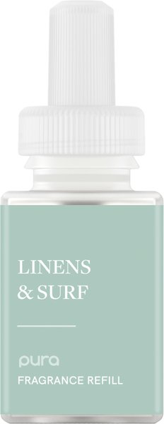 PURA Smart Diffuser Fragrance Refill, Linens & Surf - Chewy.com