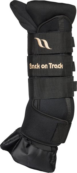 BACK ON TRACK Royal Quick Wraps Deluxe Horse Wraps, Black, Pair, Large ...