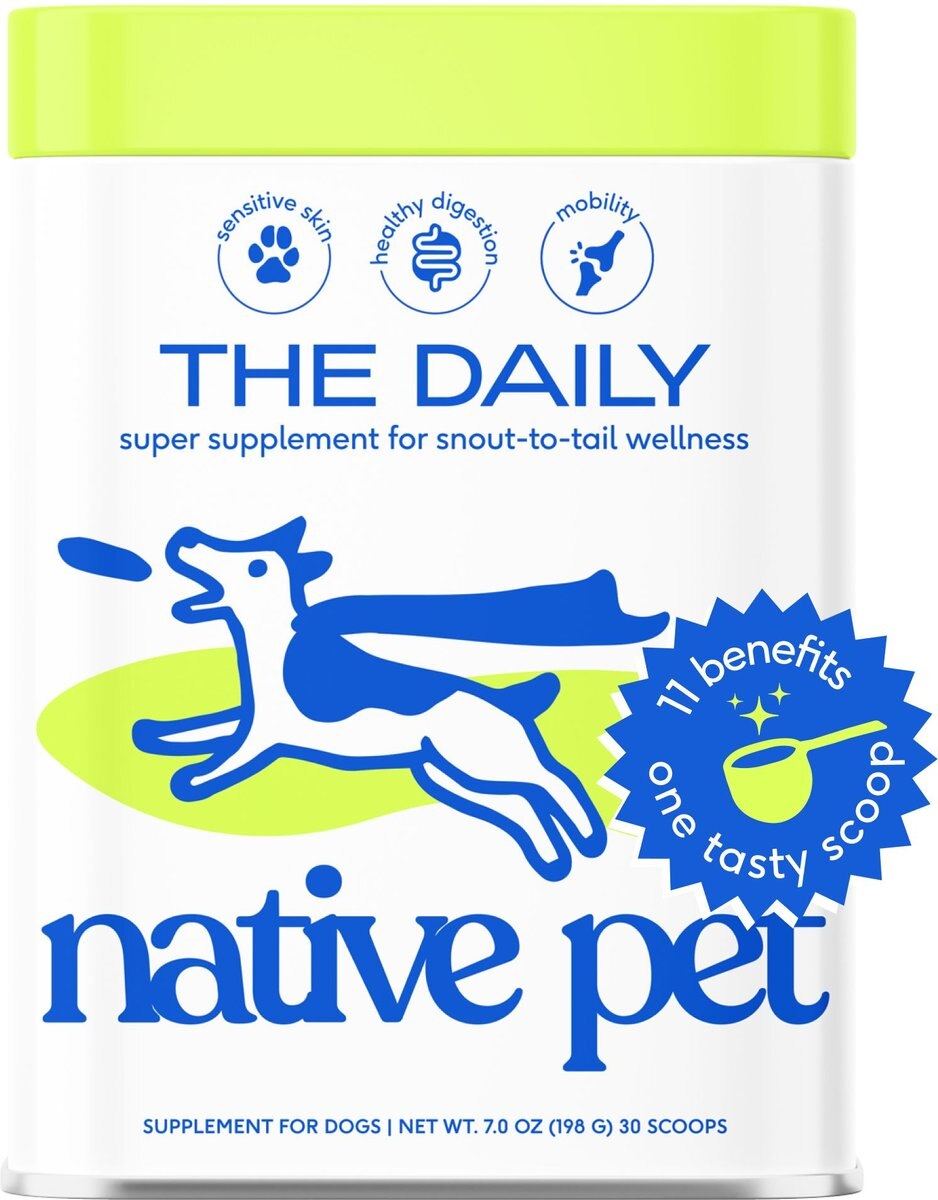 NATIVE PET The Daily All-in-One Powder Multivitamin Supplement for Dogs ...