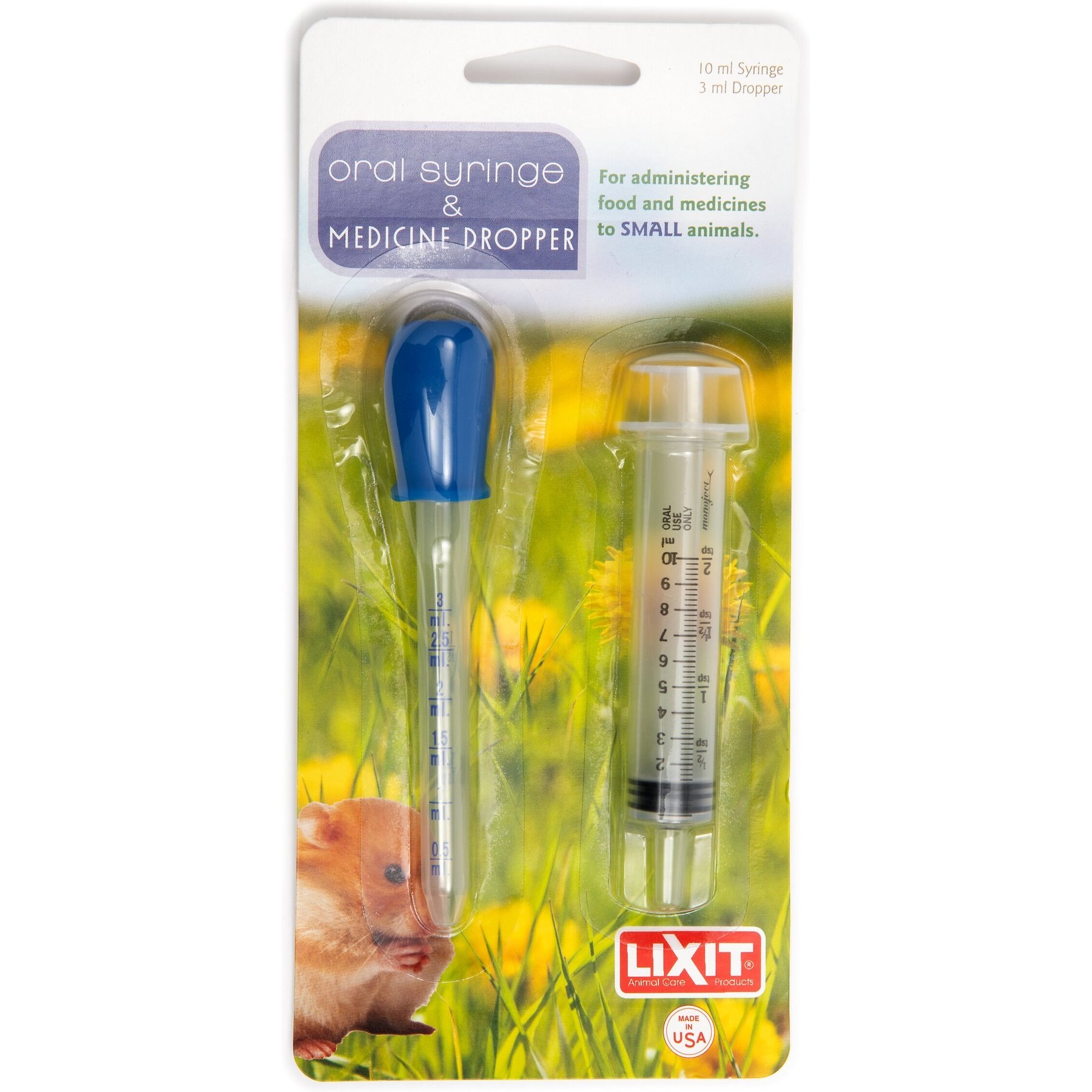 LIXIT Small Animal Oral Syringe & Medicine Dropper, 2 count - Chewy.com
