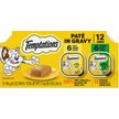 TEMPTATIONS Pate in Gravy Flavor Variety Wet Cat Food, 3.5-oz tray ...