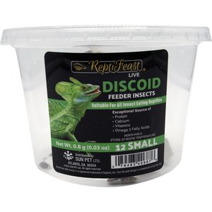 REPTIFEAST Discoid Reptile Food, Small, 12 count - Chewy.com