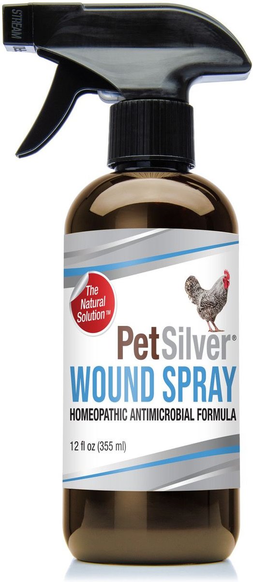 PETSILVER Chicken & Bird Wound Spray, 12-oz bottle - Chewy.com