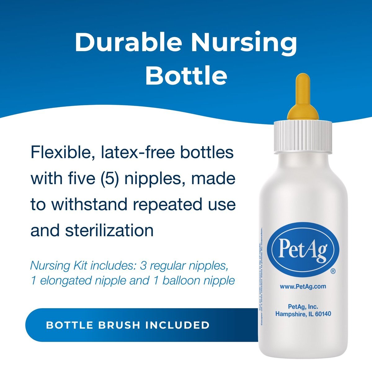 PETAG Small Animal Nursing Kit, 2-oz bottle - Chewy.com
