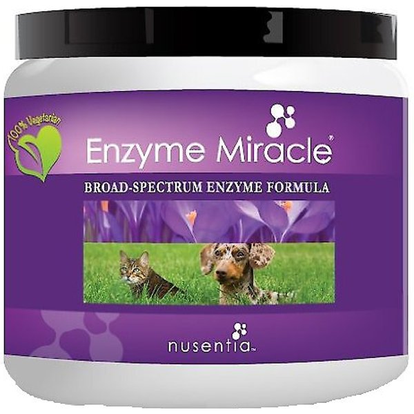 NUSENTIA Probiotic Miracle Premium Blend Dog & Cat Supplement, 44g jar ...
